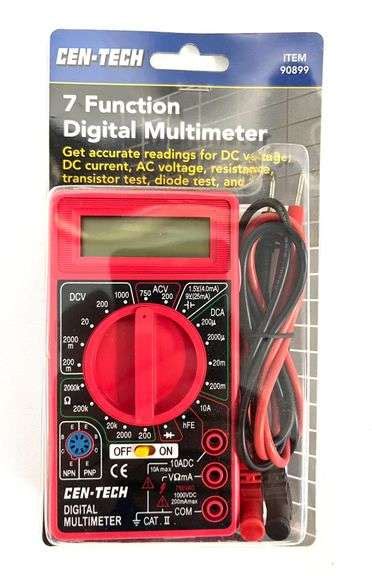 7 Function Digital Multimeter New Auctionology Llc 7 Function Digital Multimeter New Auctionology Llc