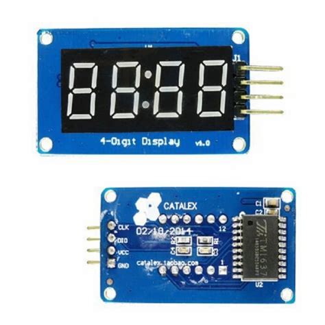 Tm1637 4 Bits Digital Tube Led Display Module With Clock Display For Arduino 1 At ₹ 4100
