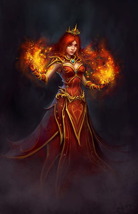 Dota 2 Lina By Kroy111 On DeviantArt