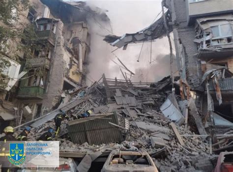 Ракетные удары по Запорожью — начато расследование Первый Криворожский