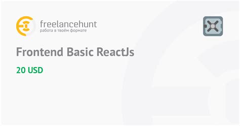 Frontend Basic Reactjs • Freelance Job For A Specialist • Category