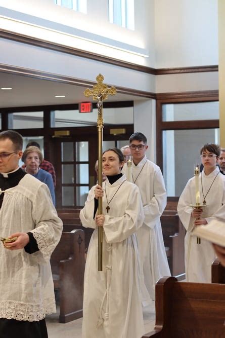 Deacon Alex Mass Lumen Christi Catholic Church Mequon Wi