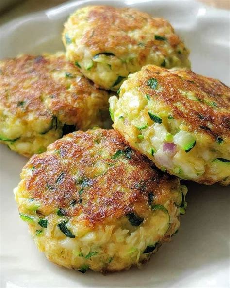 Easy Fried Zucchini Cakes Recipe
