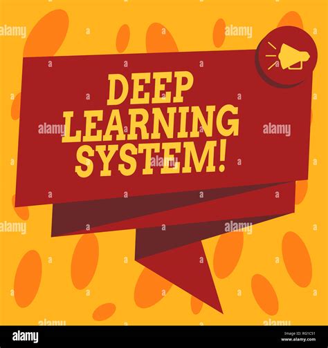 Writing Note Showing Deep Learning System Business Photo Showcasing Collection Of Algorithms