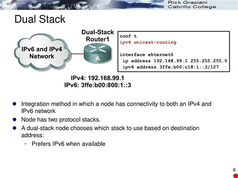 CIS 185 CCNP ROUTE Ch. 8 Implementing IPv6 – Part 3 - ppt download