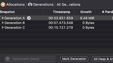 Ios How To Minimise Memory Leak The App Memory In ARKit Scene Click On Back Button Stack