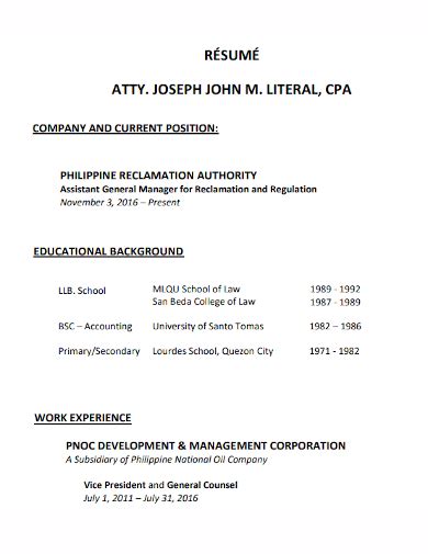 72 Basic Resume Templates Pdf Doc Psd Free And Premium Templates