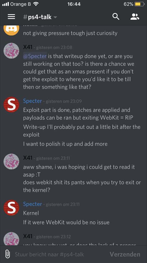 Specterdev On Playstation 4 V405 Kernel Exploit Progress Updates Page 2 Psxhax Psxhacks