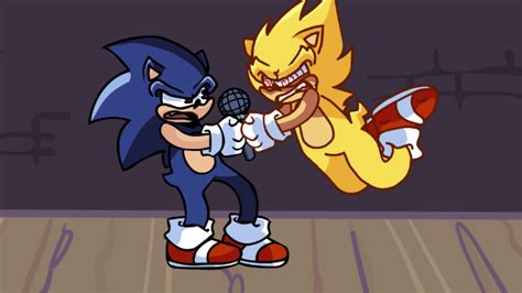 Fleetway Sonic Sprites Fnf