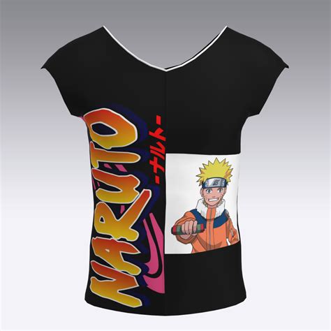 Naroto T Shirt 3d Model Connect