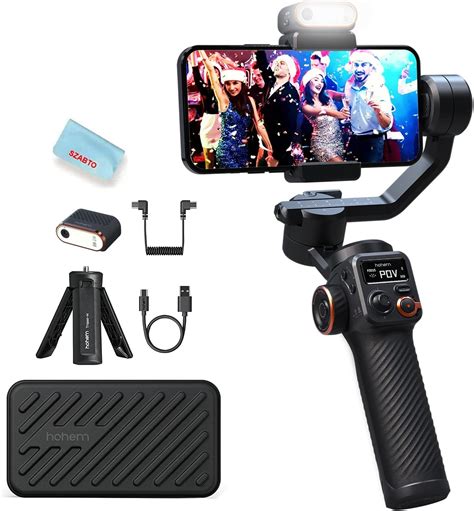 Hohem iSteady M6 Kit Gimbal Stabilizer for Smartphone 3-Axis with ...
