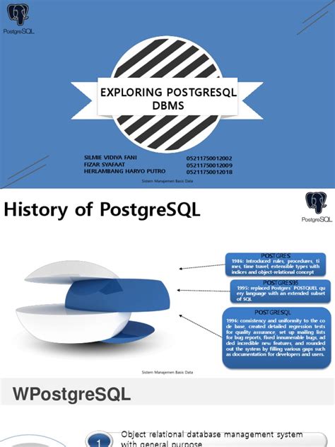 Exploring Postgresql Dbms Pdf Postgre Sql Databases