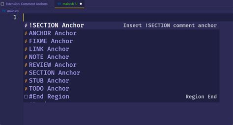 Snippets Only After Adding The Comment Prefix Issue StarlaneStudios Vscode Comment