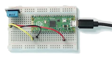 DHT Temperature And Humidity Sensor On Raspberry Pi Pico Freva