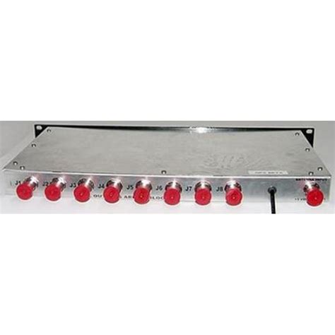Gps Networking Gps Amplified Splitter One Input 8 Output Rack Mount