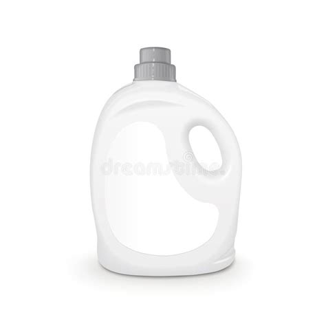 Plastic Detergent Container Stock Vector Illustration Of Disinfect