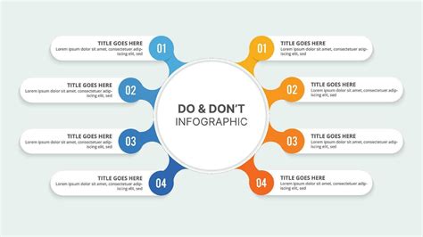 Dos And Don Ts Comparison Chart Infographic Template Design