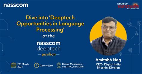 nasscom deeptech on linkedin speakersatstartupmahakumbh nasscom nasscomdeeptech