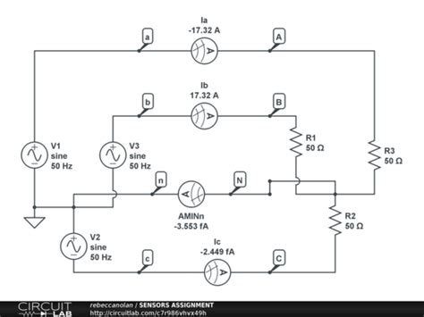 Sensors Assignment Circuitlab