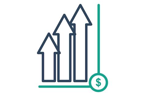 Premium Vector Business Growth Line Icon