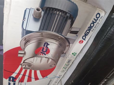15 Hp Pedrollo Pump In Kumasi Metropolitan Plumbing And Water Supply