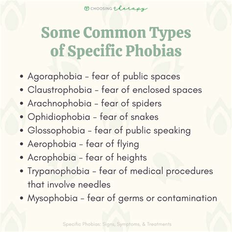 What Are Specific Phobias