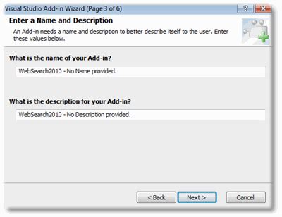 Web Search Visual Studio Add In Search Google Yahoo MSDN Code Project Stack Overflow And