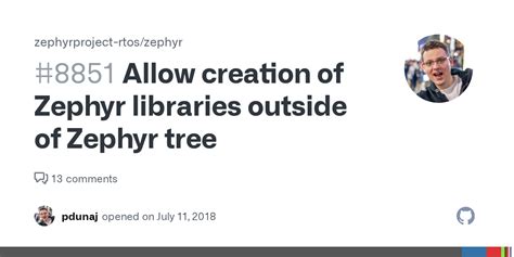 Allow Creation Of Zephyr Libraries Outside Of Zephyr Tree Issue Zephyrproject Rtos
