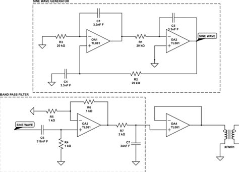 Operational Amplifier Sine Wave Generator Electrical Engineering Stack Exchange