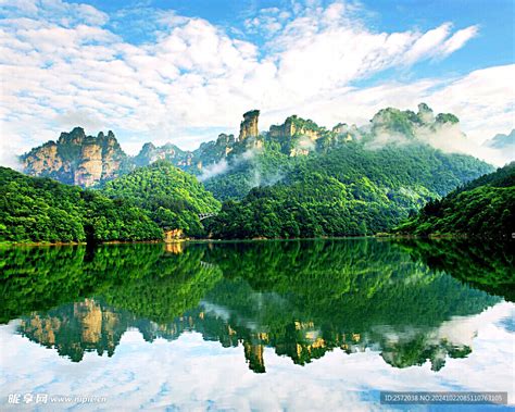 张家界宝峰湖摄影图 山水风景 自然景观 摄影图库 昵图网