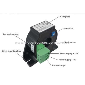 China Close Loop AC DC Hall Effect Current Sensor With S A Input MA Output