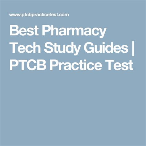 Free Printable Ptcb Study Guide