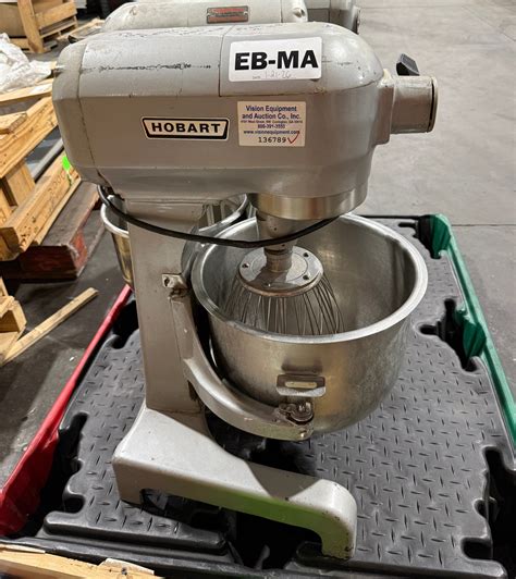 Hobart A200t 20 Qt Bakery Dough Mixer W Bowl And Whisk Attachment