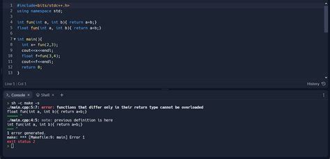 Why Cant We Overload Functionsmethods Based On Their Return Type In