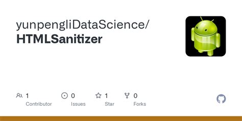 Github Yunpenglidatasciencehtmlsanitizer