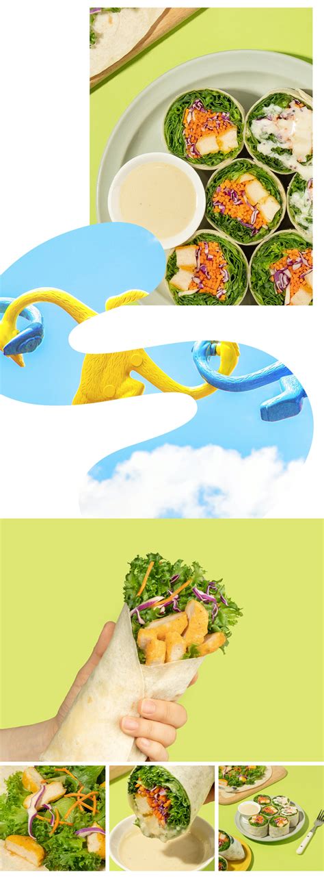 케이준 치킨 시저 샐러드 랩 스윗밸런스