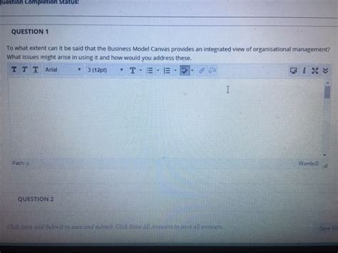question completion status question 1 to what extent