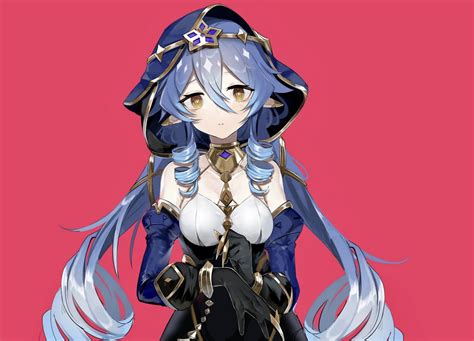 Layla Genshin Impact Reference Layla Genshin Impact Model Layla Blue