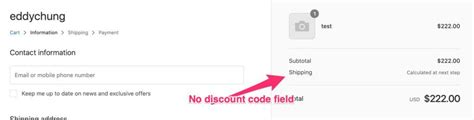 How To Hide Discount Code Field In Shopify Checkout ConvertOut