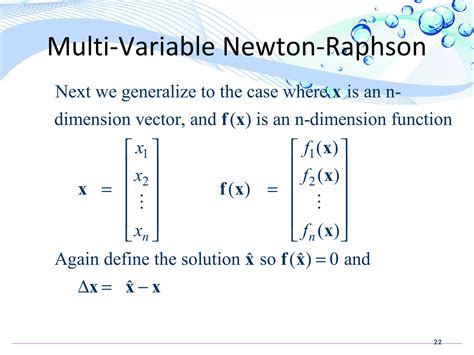 Newton Raphson Method For Load Flow Analysis Ppt
