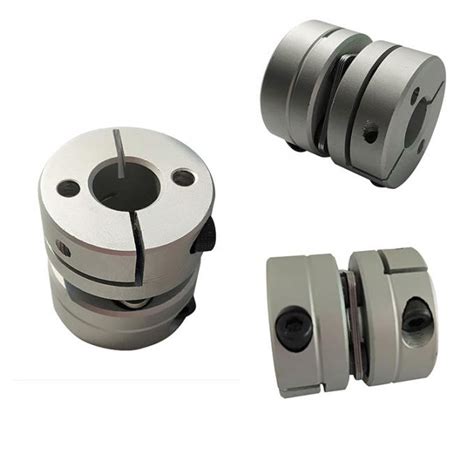 Spline Aluminum Flexible Coupling Motor Shaft Coupling For Cnc