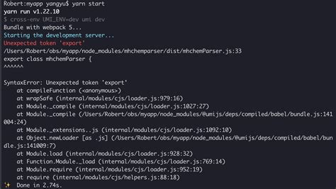 Unexpected Token Export · Issue 8394 · Ant Designant Design Pro