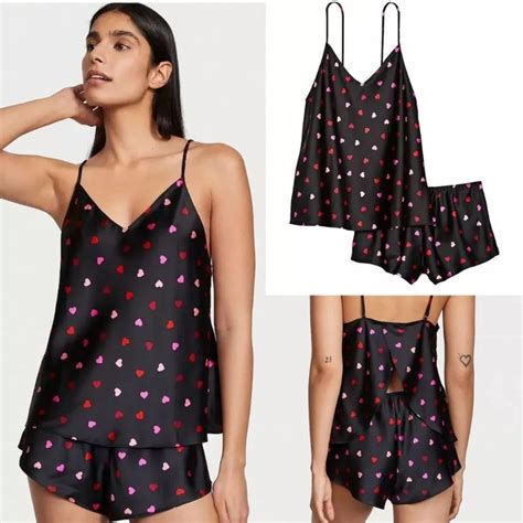 Jual Vs Satin Cami Set Original Shopee Indonesia