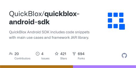 Github Quickbloxquickblox Android Sdk Quickblox Android Sdk
