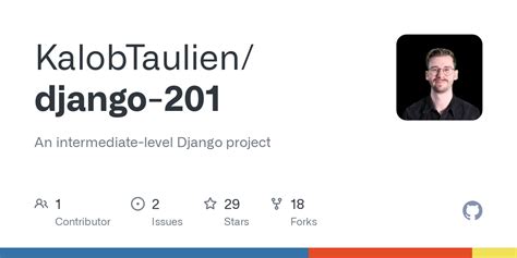 Github Kalobtauliendjango 201 An Intermediate Level Django Project