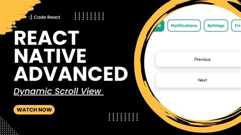 Create Advanced Dynamic Scroll View in React Native | Master FlatList ...