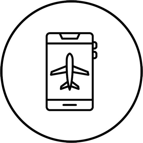Premium Vector Airplane Mode Active Vector Icon Can Be Used For Mobile Ui Ux Iconset