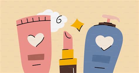 나란히 있는 몇 개의 병 벡터 Unsplash의 스킨케어 이미지