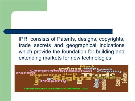 Ipr And Economic Development Ppt