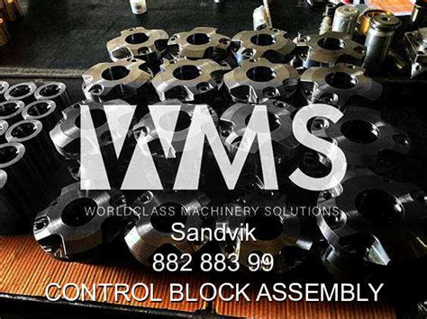 88288399 Control Block Assembly For Sandvik Tamrock